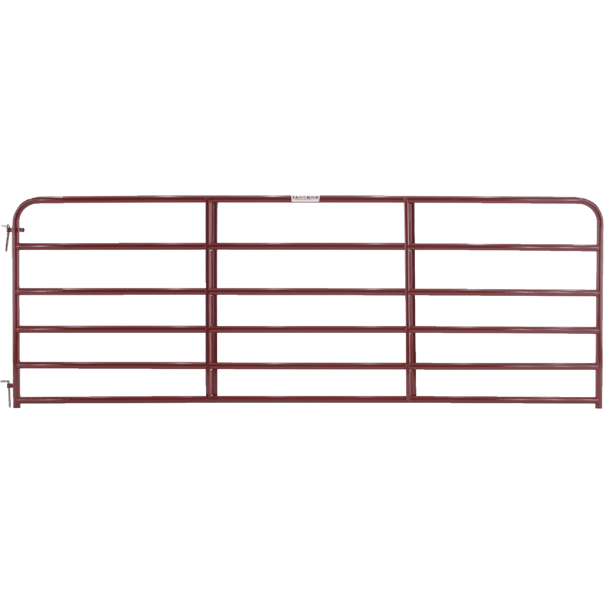 Tarter 866-2PPK 12' 6Bar Red Econo Gate - Walmart.com