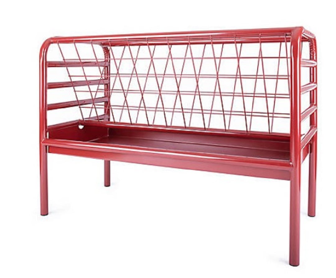Tarter DTSAF Durable Steel Dura Tough Mini Hay Feeder - Red - Walmart.com