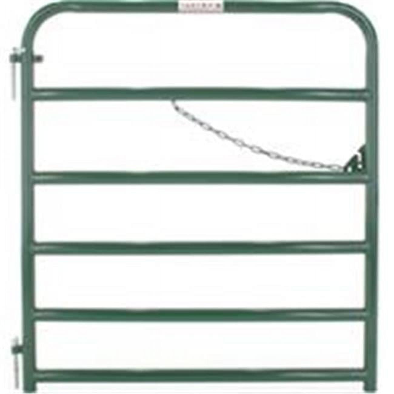 Tarter Farm & Ranch 4 ft. 6 Bar Economy Tube Gate - Green - 4 ...