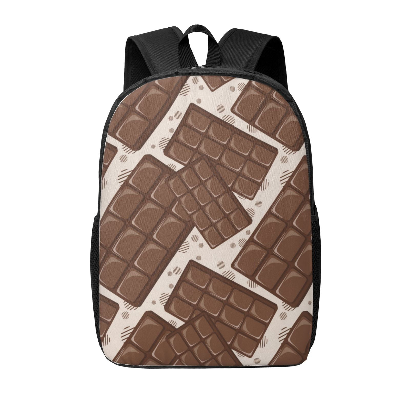 Tarvel Laptop Backpack for Women Men Chocolate Pattern cute 17 Inch ...