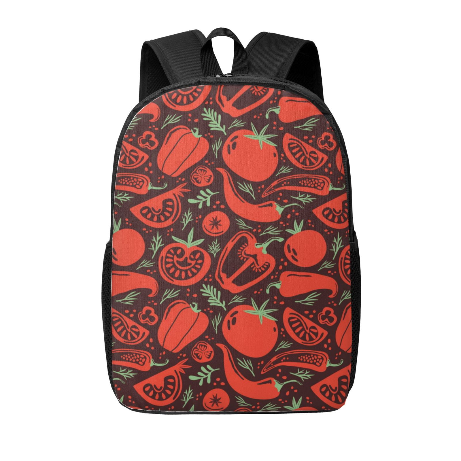 Tarvel Laptop Backpack for Women Men Cute Vegetable Tomato 17 Inch ...