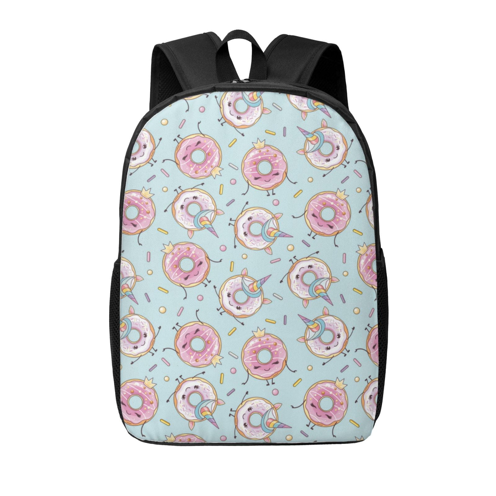 Tarvel Laptop Backpack for Women Men Funny Cartoon Donut Print 17 Inch ...
