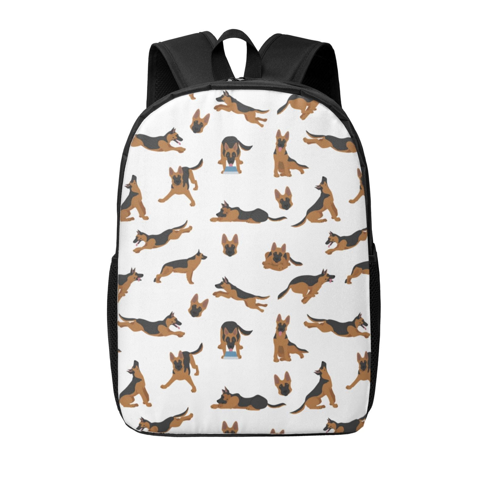 Tarvel Laptop Backpack for Women Men German Shepherd Dog Cheerful 17 ...