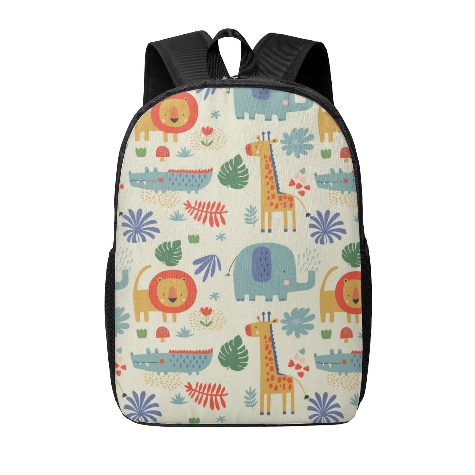 Tarvel Laptop Backpack for Women Men Jungle Animals 17 Inch Backpack ...