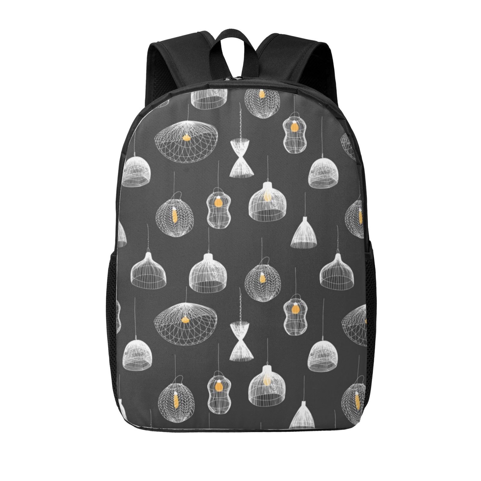 Tarvel Laptop Backpack for Women Men Light Bulb Print grey 17 Inch ...