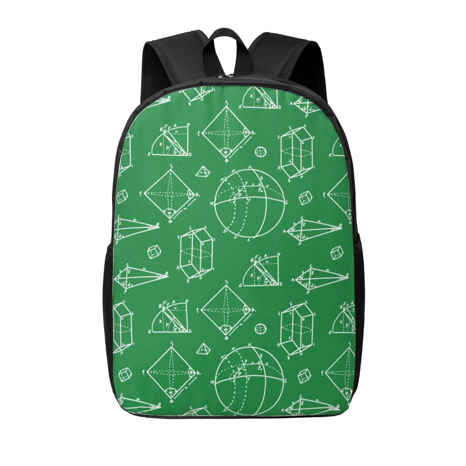 Tarvel Laptop Backpack for Women Men Math Geometric Print green 17 Inch ...