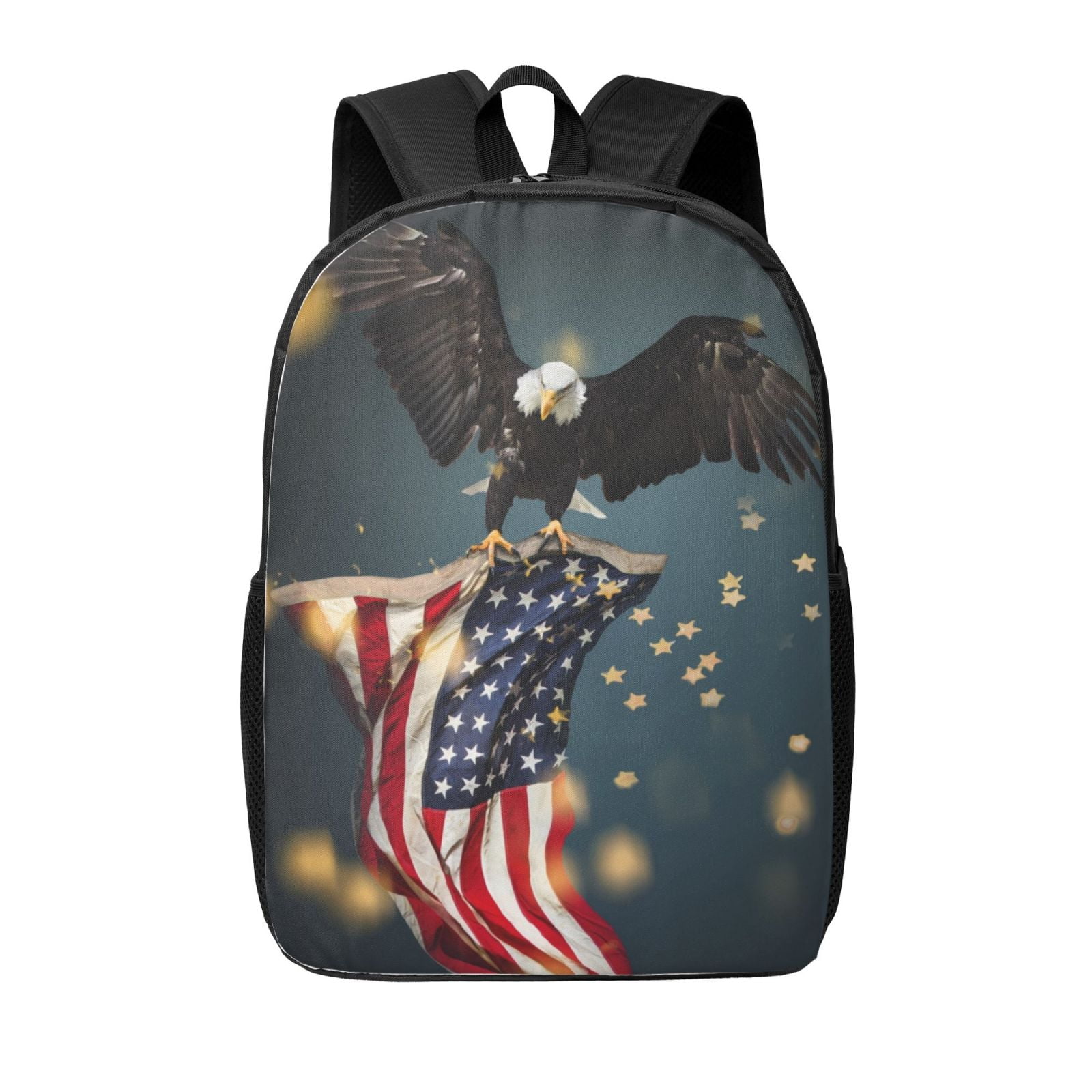 Tarvel Laptop Backpack for Women Men North American Bald Eagle 17 Inch ...