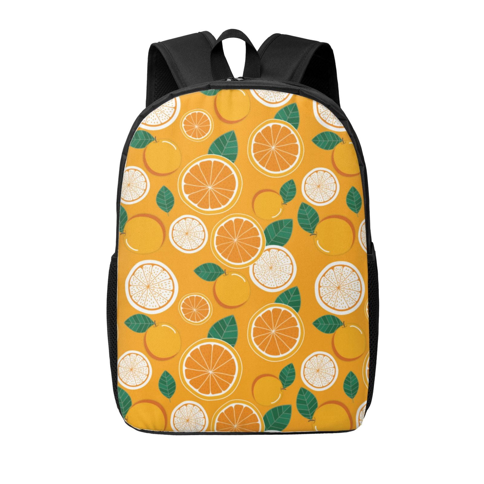 Tarvel Laptop Backpack for Women Men Sweet Cute Orange 17 Inch Backpack ...