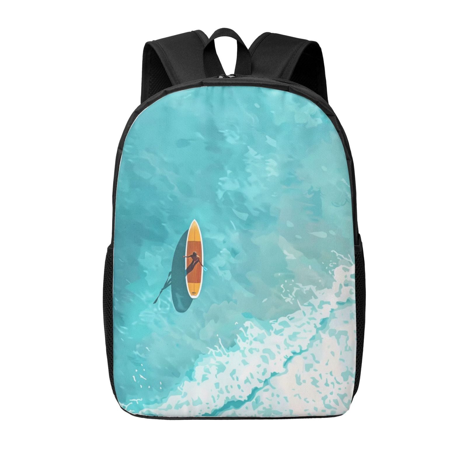 Tarvel Laptop Backpack for Women Men Tranquil Ocean Canoe Journey 17 ...