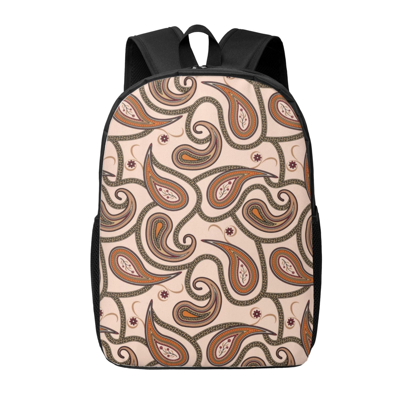 Tarvel Laptop Backpack for Women Men Vintage Paisley 17 Inch Backpack ...