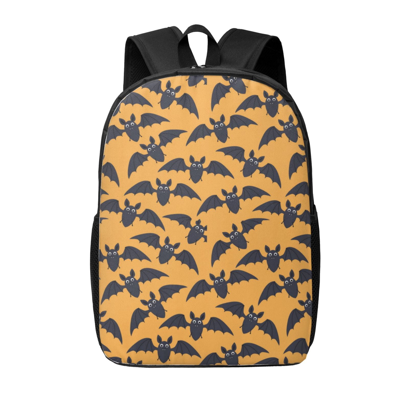 Tarvel Laptop Backpack for Women Men cool bats Halloween yellow 17 Inch ...