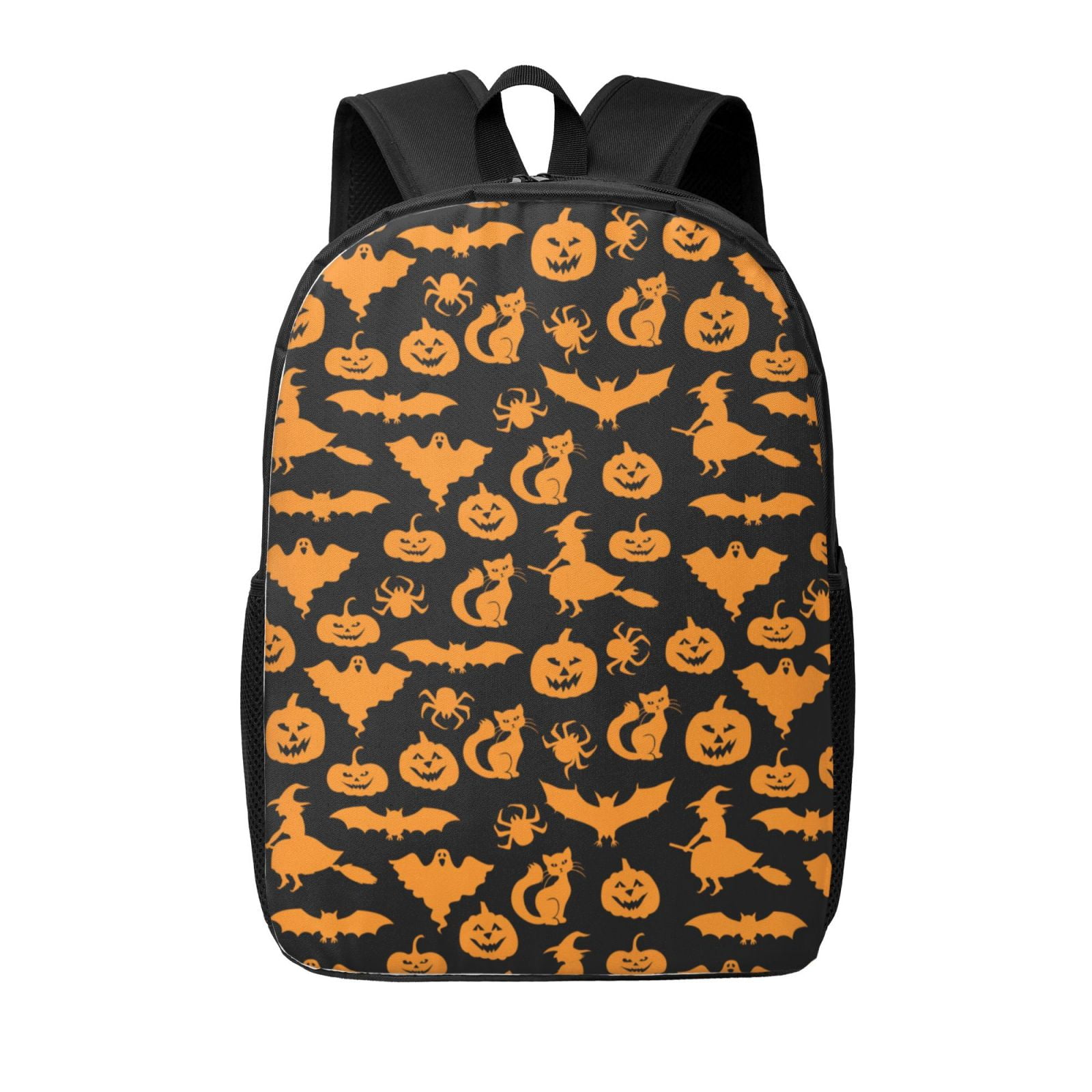 Tarvel Laptop Backpack for Women Men halloween bat witch 17 Inch ...