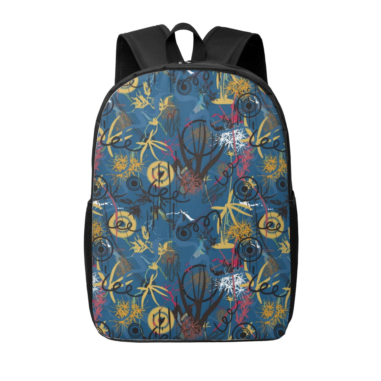 Tarvel Laptop Backpack for Women Men halloween elements AB 17 Inch ...