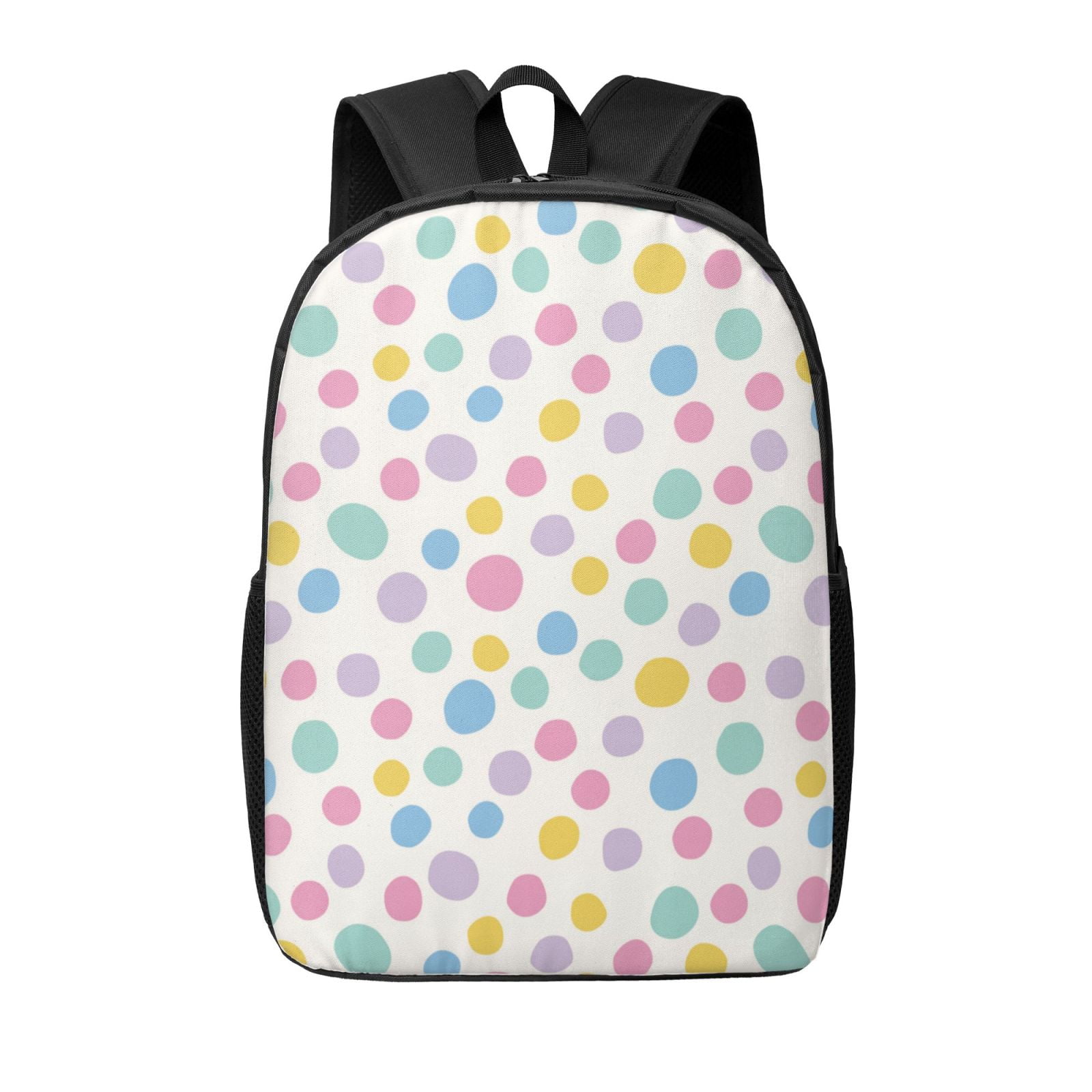 Tarvel Laptop Backpack for Women Men retro dots spots blots circle 17 ...