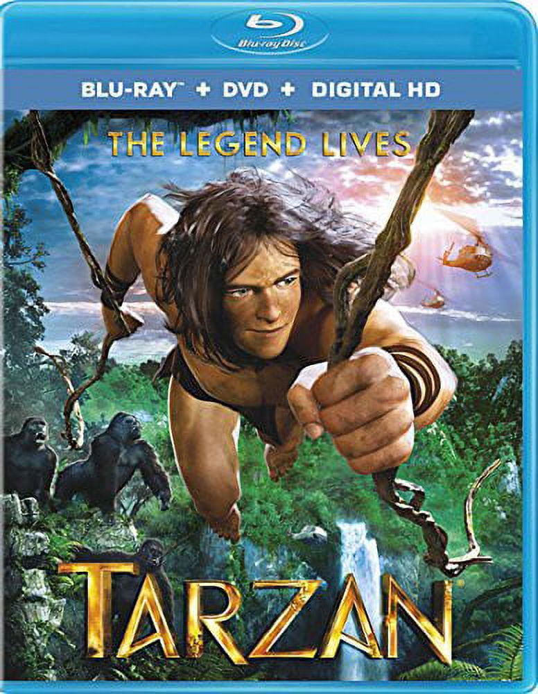 Tarzan (Blu-ray + DVD) - Walmart.com