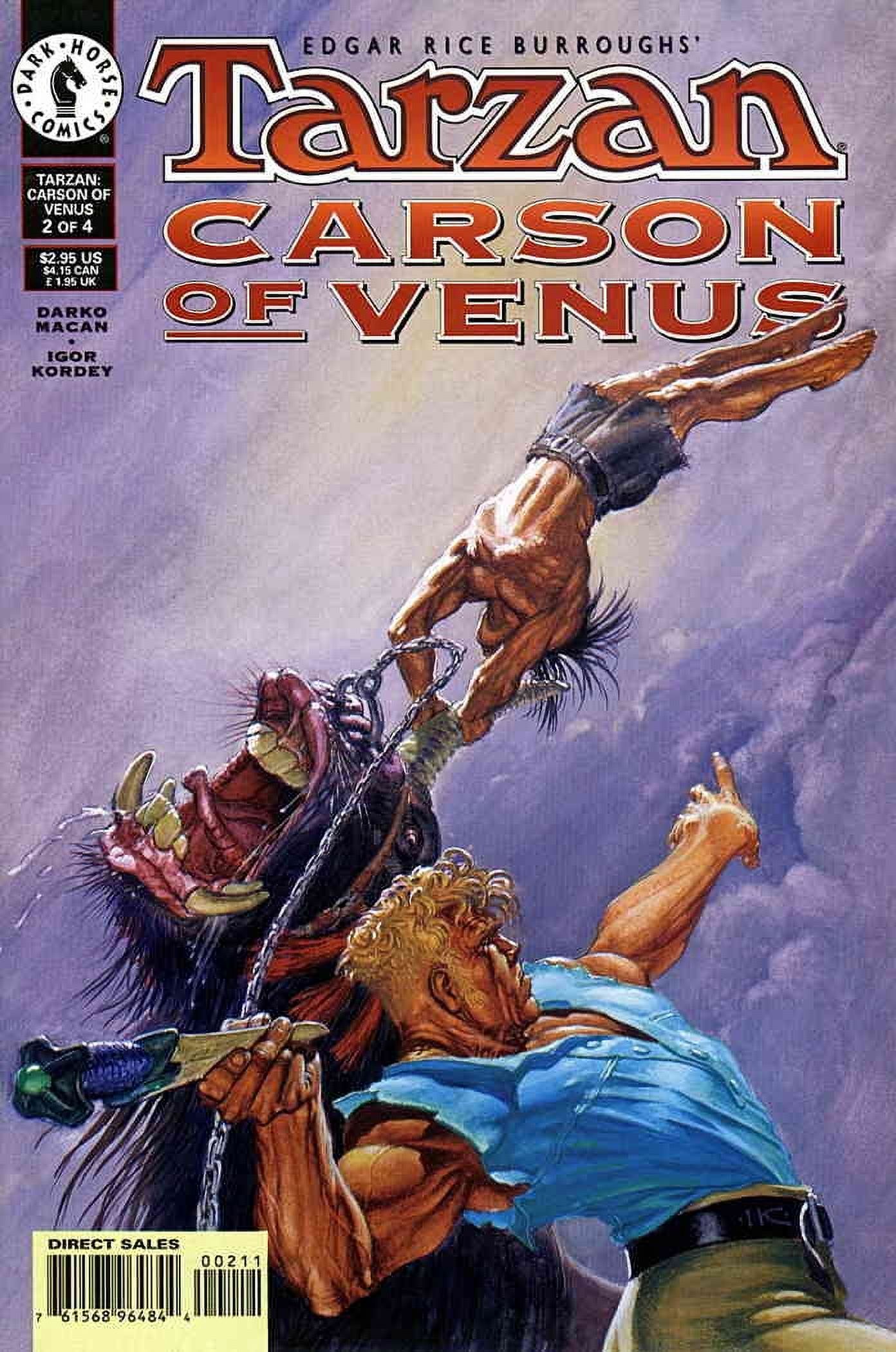 Tarzan/Carson of Venus #2 VF ; Dark Horse Comic Book - Walmart.com