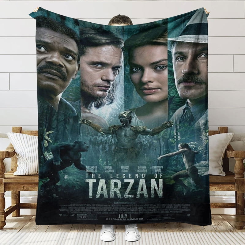 Tarzan Throw Blanket Gifts for Fans Lover Girls Boys Women Present ...