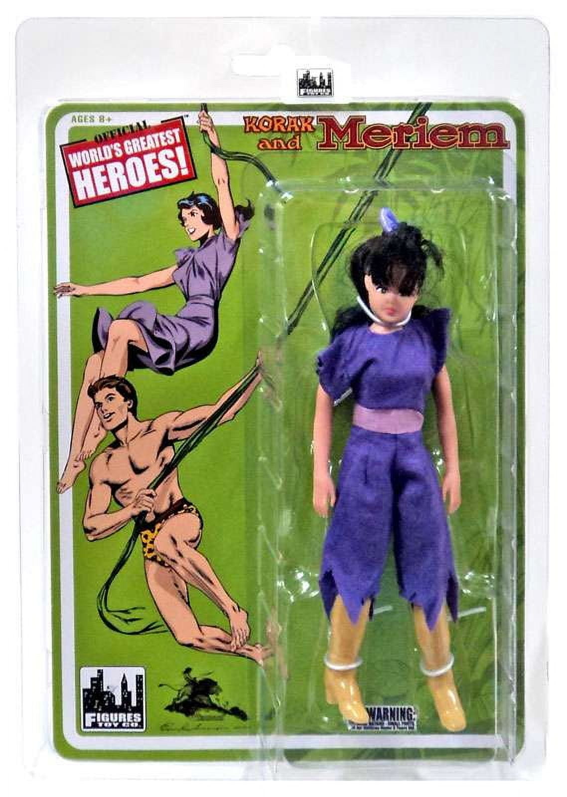 Tarzan World's Greatest Heroes! Meriem 8 Action FIgure - Walmart.com