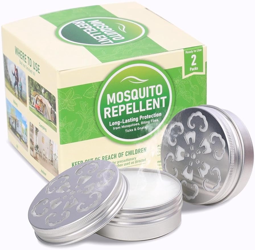 Tasajee Peppermint Oil Insect and Mosquito Repellent Can, 2 Pack ...