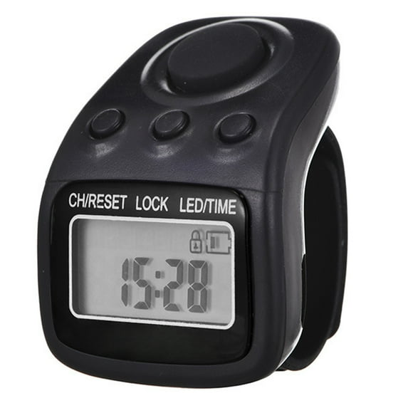 Tasbeeh Counter Finger Counter 6 Channel LED Electronic Counter Counter ...