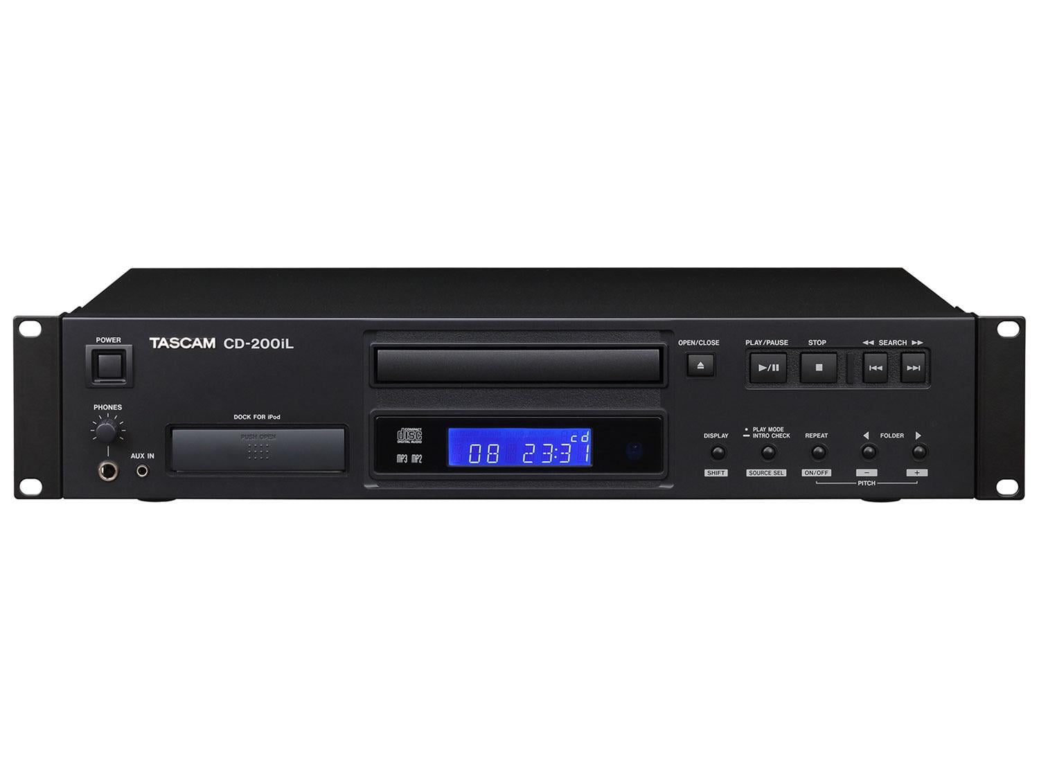 Tascam CD-200iL Professional CD Player and iPod Dock - Walmart.com