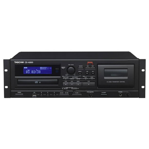 Tascam CD-A580 Cassette/CD/USB MP3 Player Recorder - Walmart.com