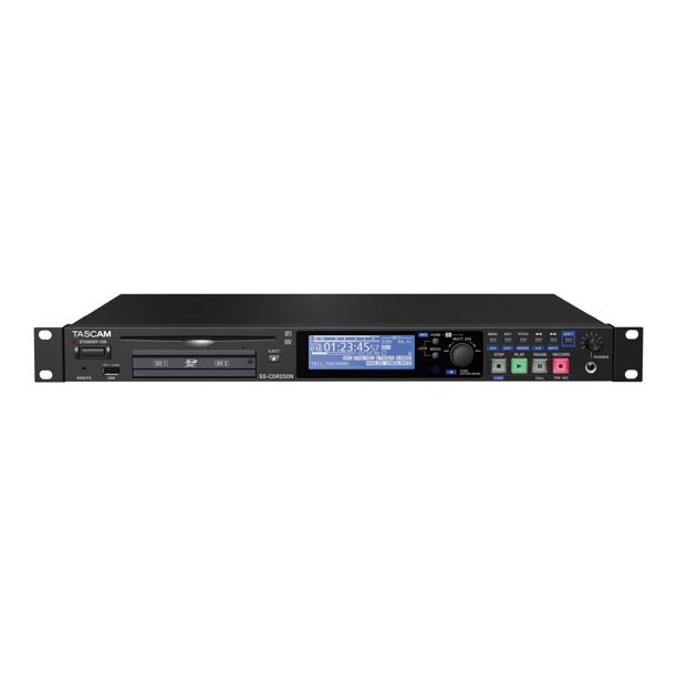 TASCAM SS-CDR250N Two-Channel Networking CD/Media Recorder - Walmart ...