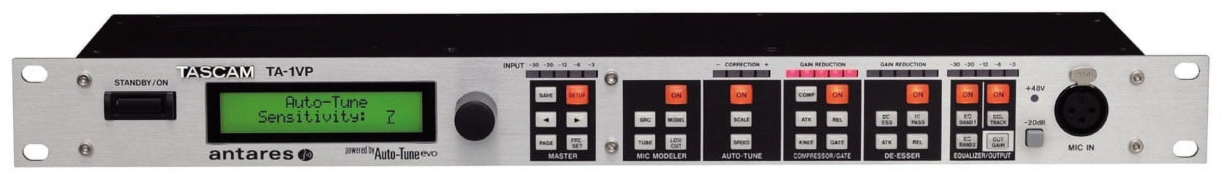 TASCAM TA-1VP Vocal Processor With Antares Auto-Tune - Walmart.com