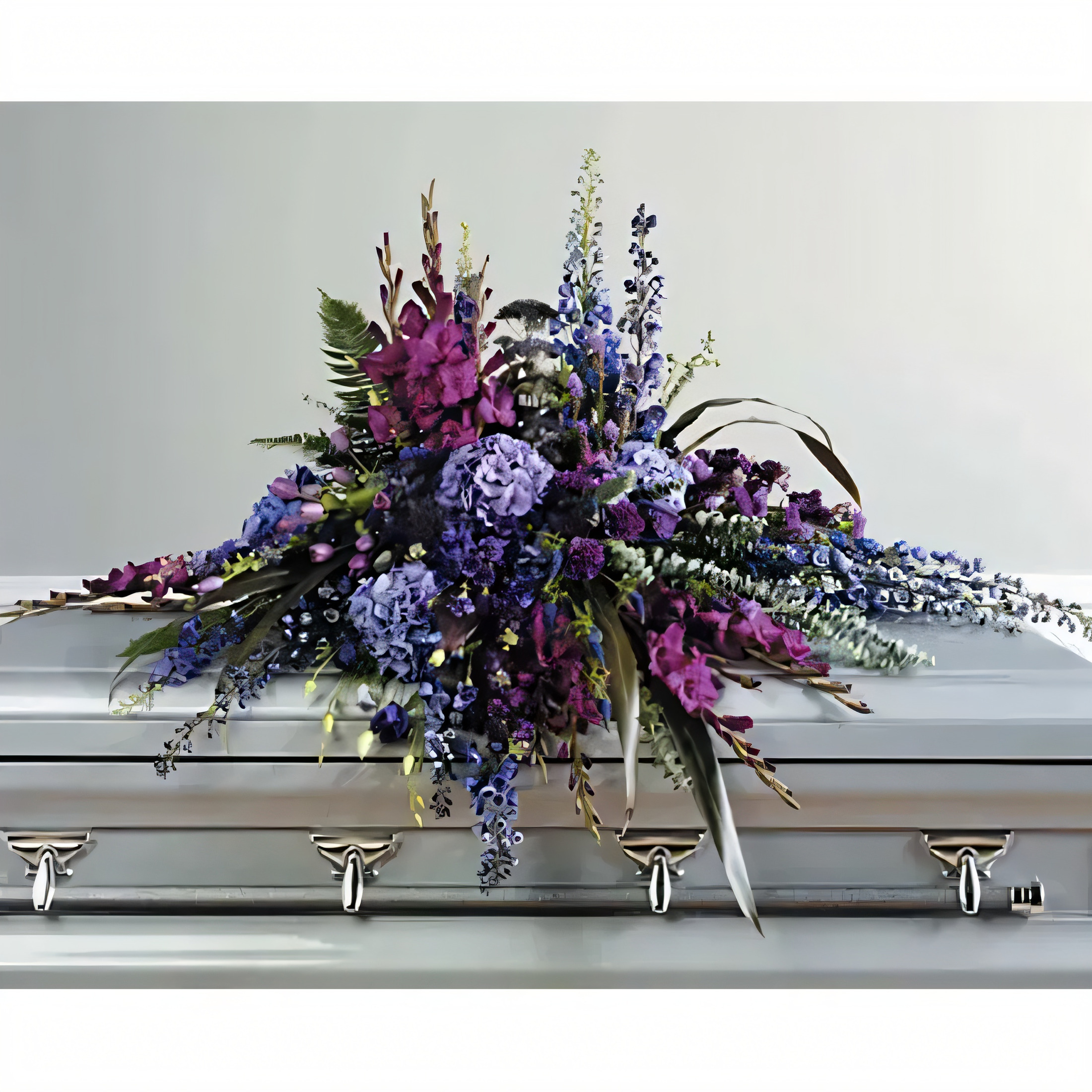 Tasha's Flowers Garden Casket Spray - as Shown - Walmart.com
