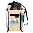 Tashke RFID Blocking Passport Neck Wallet, Hidden Travel Pouch with ...
