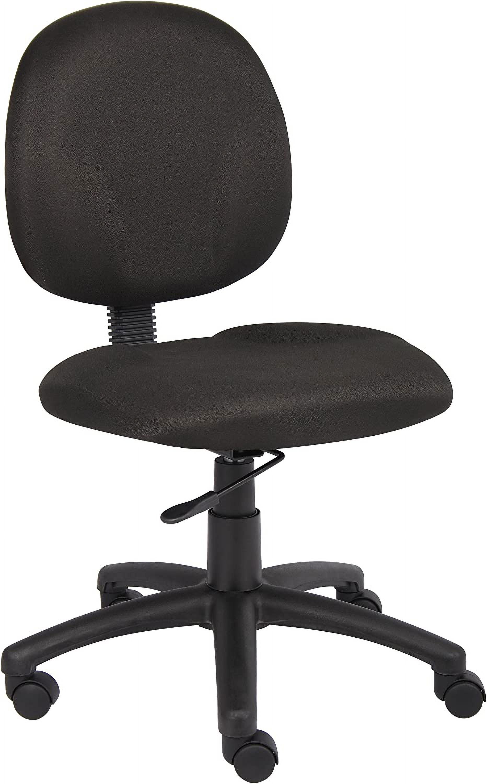 Task Chair without Arms in Black - Walmart.com