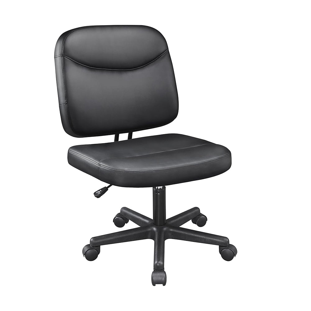 Task Desk Chair, Saves Space Chair with wheels and Height Adjustable ...