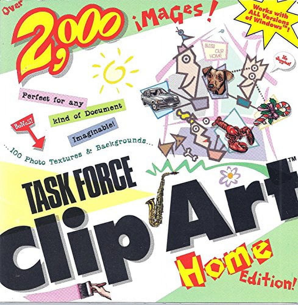 Pre-Owned - Task Force Clip Art Greatest Hits - Walmart.com