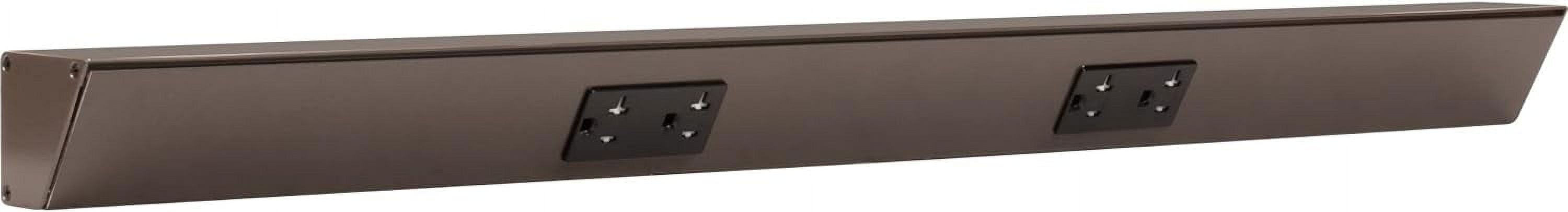 Task Lighting TR Series Angle Power Strip, 30 inch, 2 Dual Receptacles ...