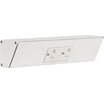 Plugmold Multi Outlet Strip 12 Single 15 Amp Outlets Steel Ivory ...