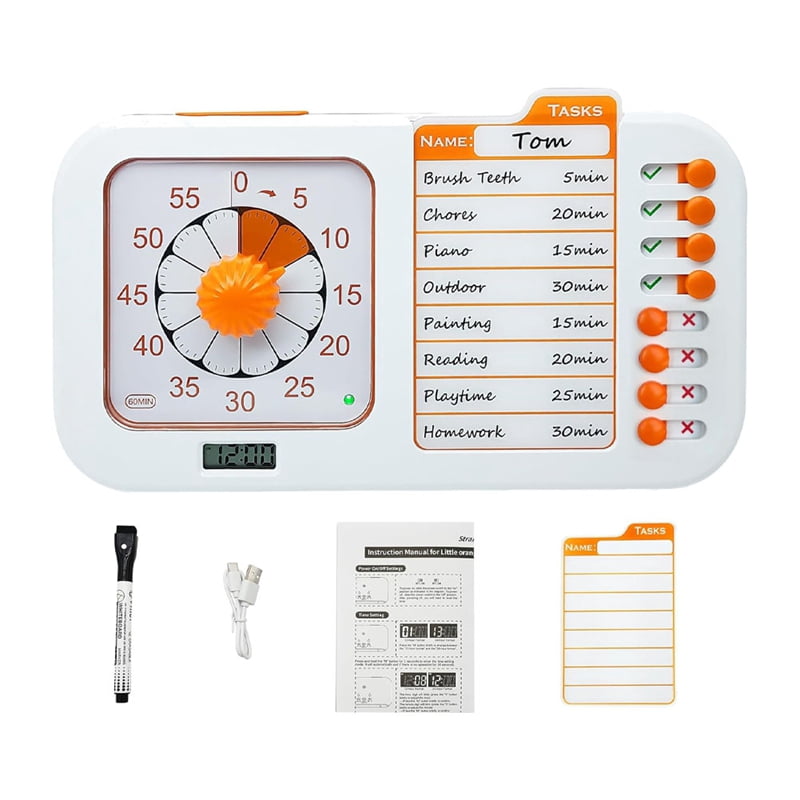 Task Timer, ADHD Timer for Kids, Students and Adults. with to-Do List ...
