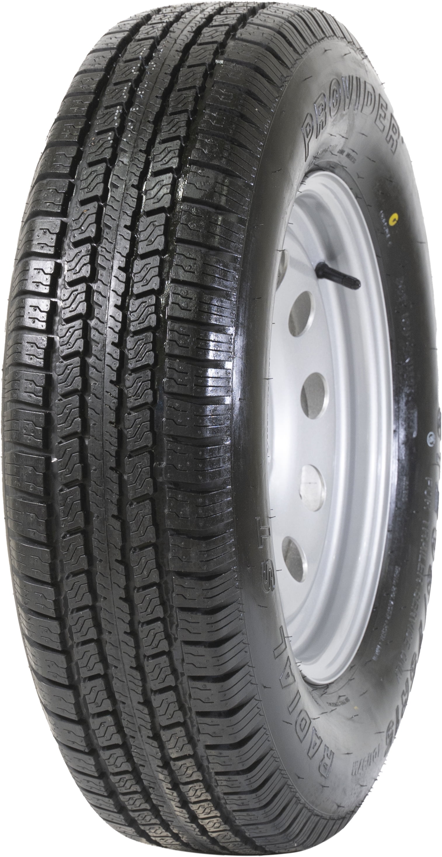 Taskmaster A15R45SMM 5 on 4.5 in. TR20515 Radial Trailer Tire with 15 ...