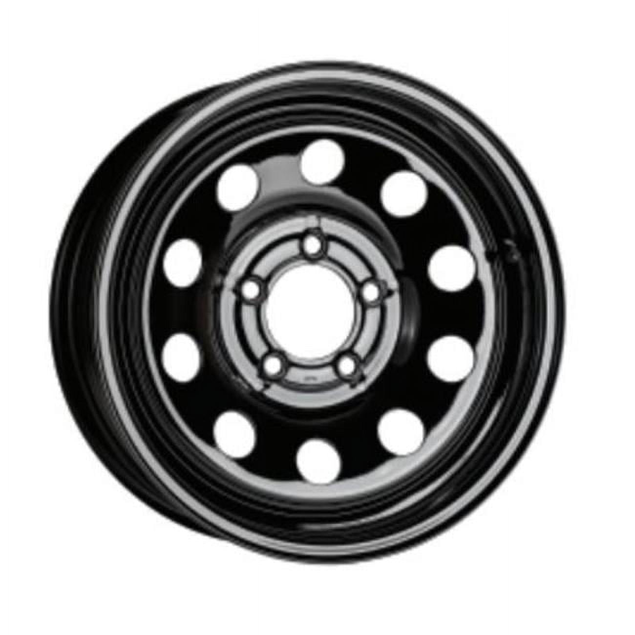 Taskmaster MX560655BM 15 x 6 in. 60 deg Conical Seat Lug Wheel, Black ...