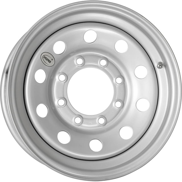 Taskmaster Vesper Heavy Duty Steel Trailer Wheel Rim 16x6 8x6.5 Silver ...