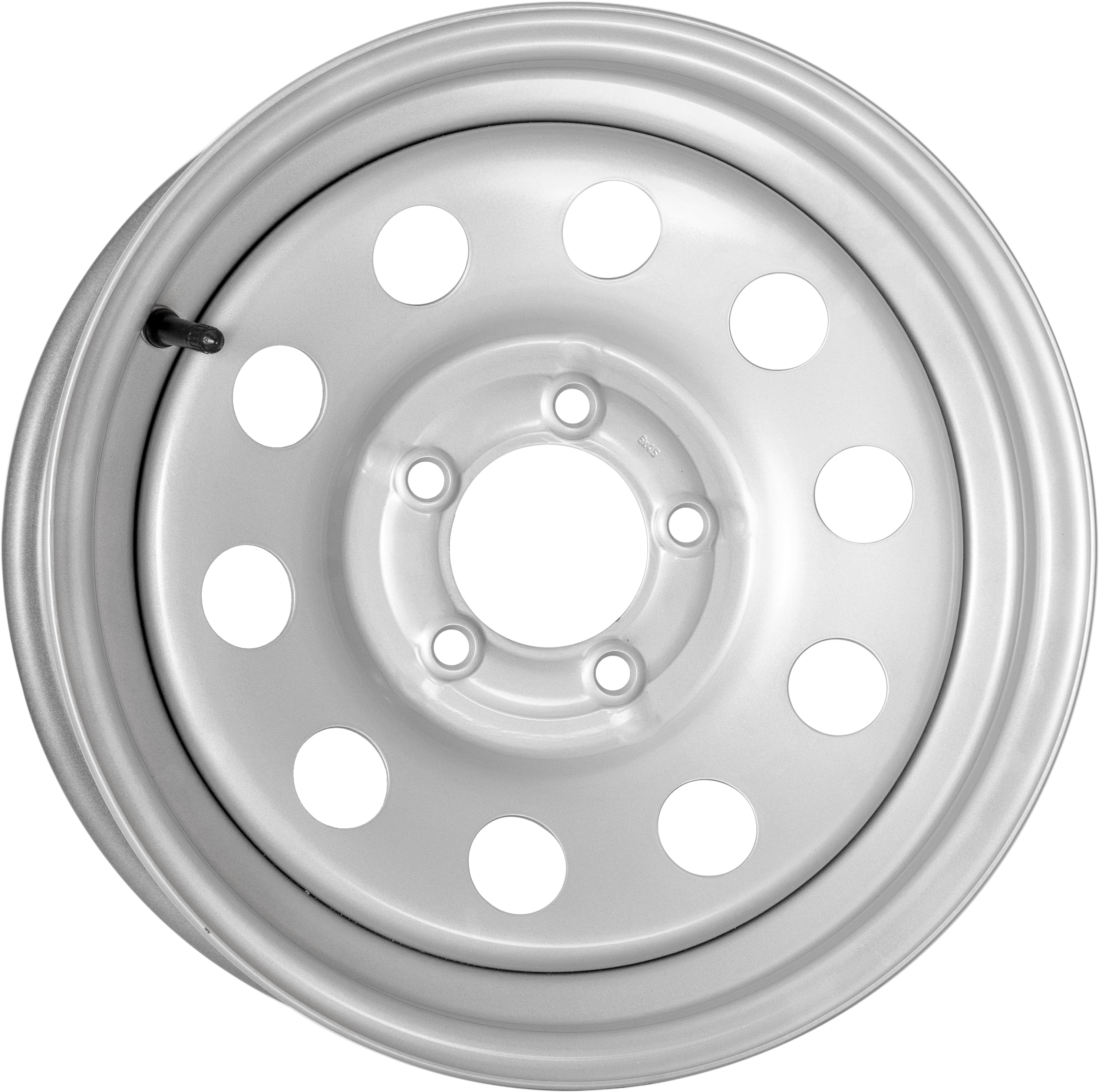 Taskmaster Vesper Steel Trailer Wheel Rim 15x5 5x5 Silver Mod - Walmart.com