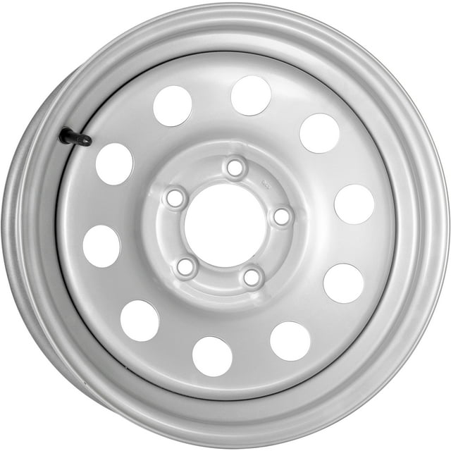 Taskmaster Vesper Steel Trailer Wheel Rim 15x5 5x5 Silver Mod - Walmart.com