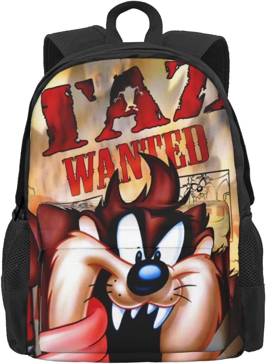 Tasmanian Cartoon Devil Taz Anime Laptop Bag Cartoon Backpack Casual ...