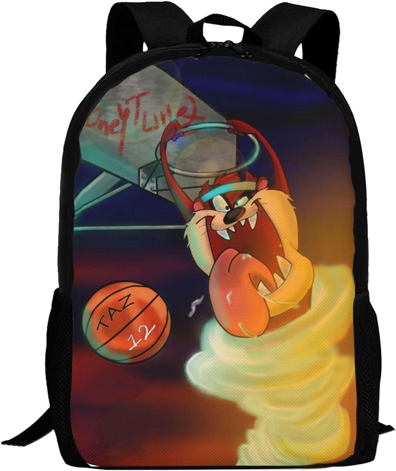 Tasmanian Cartoon Devil Taz Anime Laptop Bag Cartoon Backpack Casual ...