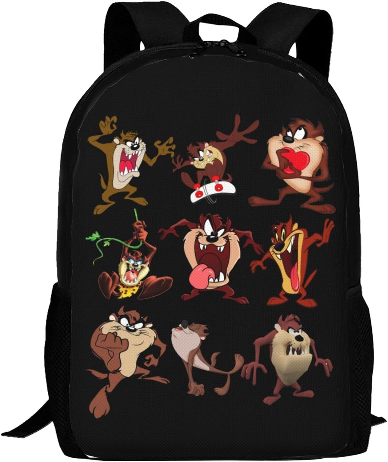 Tasmanian Cartoon Devil Taz Anime Laptop Bag Cartoon Backpack Casual ...