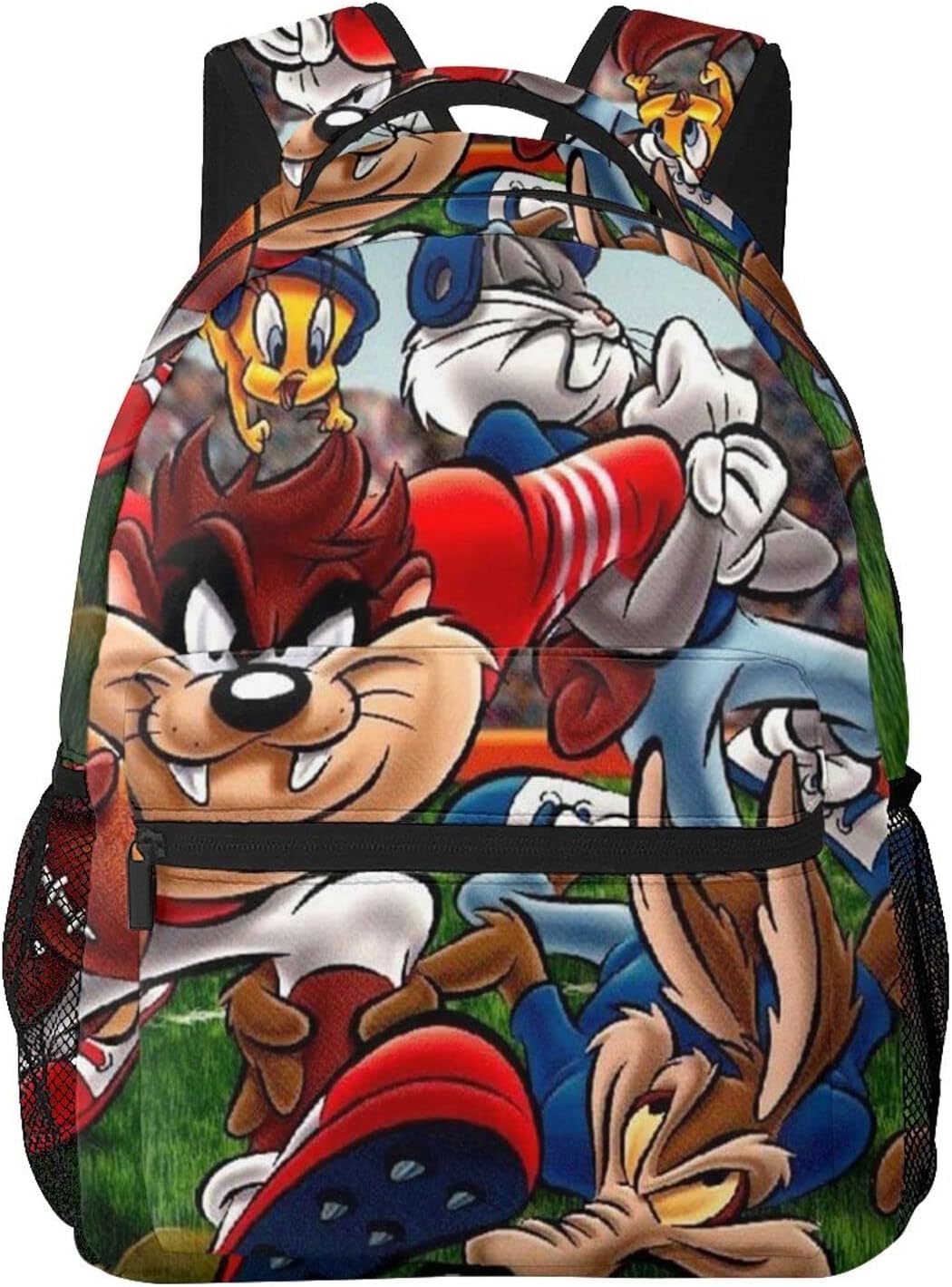 Tasmanian Cartoon Devil Taz Anime Laptop Bag Cartoon Backpack Casual ...
