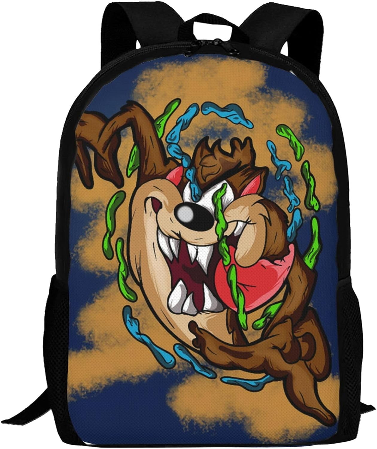Tasmanian Cartoon Devil Taz Anime Laptop Bag Cartoon Backpack Casual ...