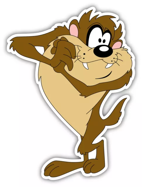 Tasmanian Devil Cute Taz Looney Tunes Decal Sticker Truck Vehicle ...