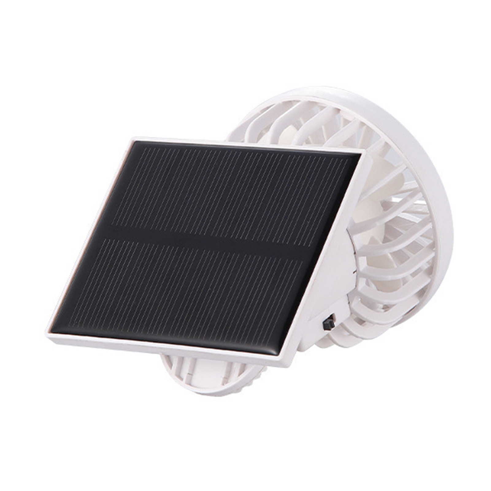 Tasrioml Adjustable Hat Fan - Rechargeable Solar Mini Fan with Quiet ...