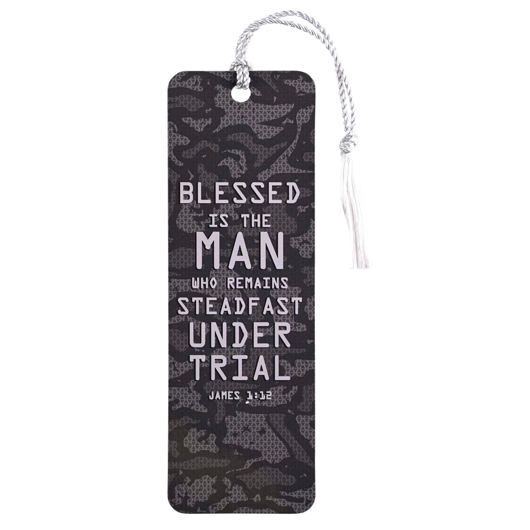 Tassel Bookmark Blessed Is The Man[ BLK ] - Walmart.com