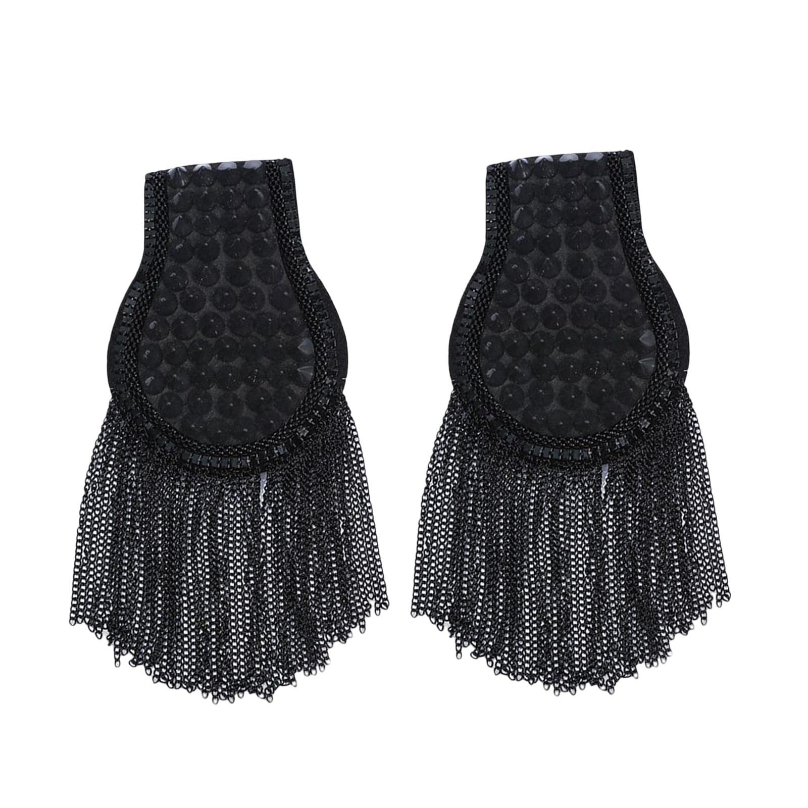 Tassel Link Chain Epaulet Trendy Uniform, Decor, Shoulder Brooch Boards ...